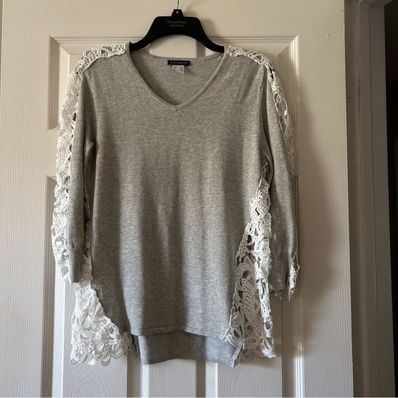 VENUS | Tops | Venus Lace Detail Top | Poshmark